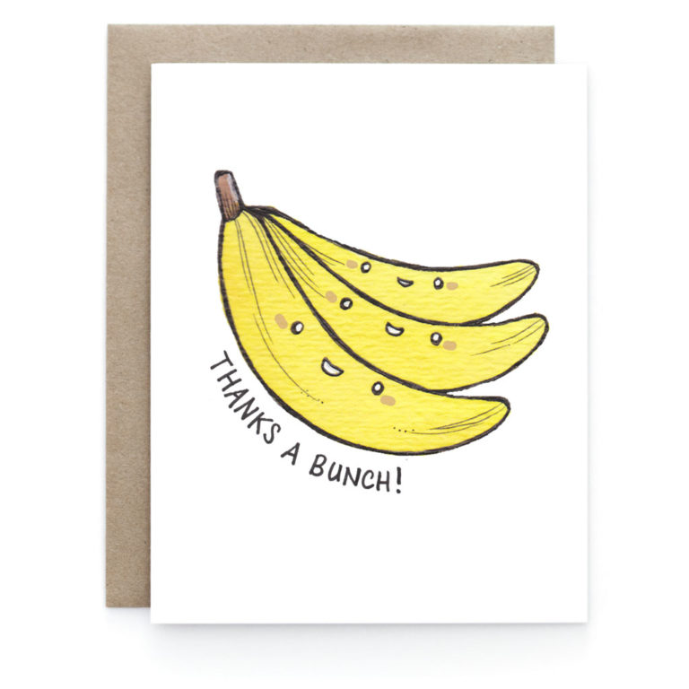 Thanks a Bunch - Greeting Card - Art and Soul Creative Co.